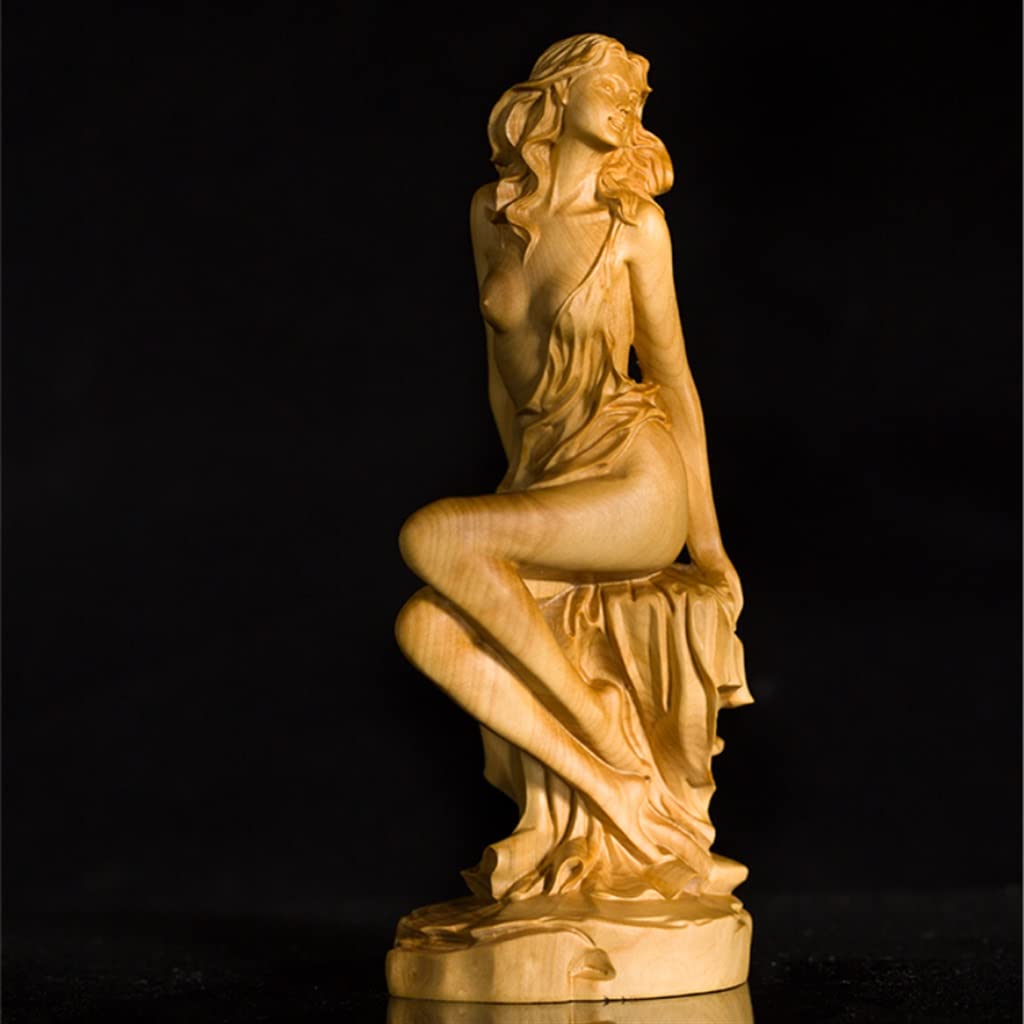 DLVKHKL Car Decoration Boxwood Carving Crafts Decoration Solid Wood Carving Home Textiles