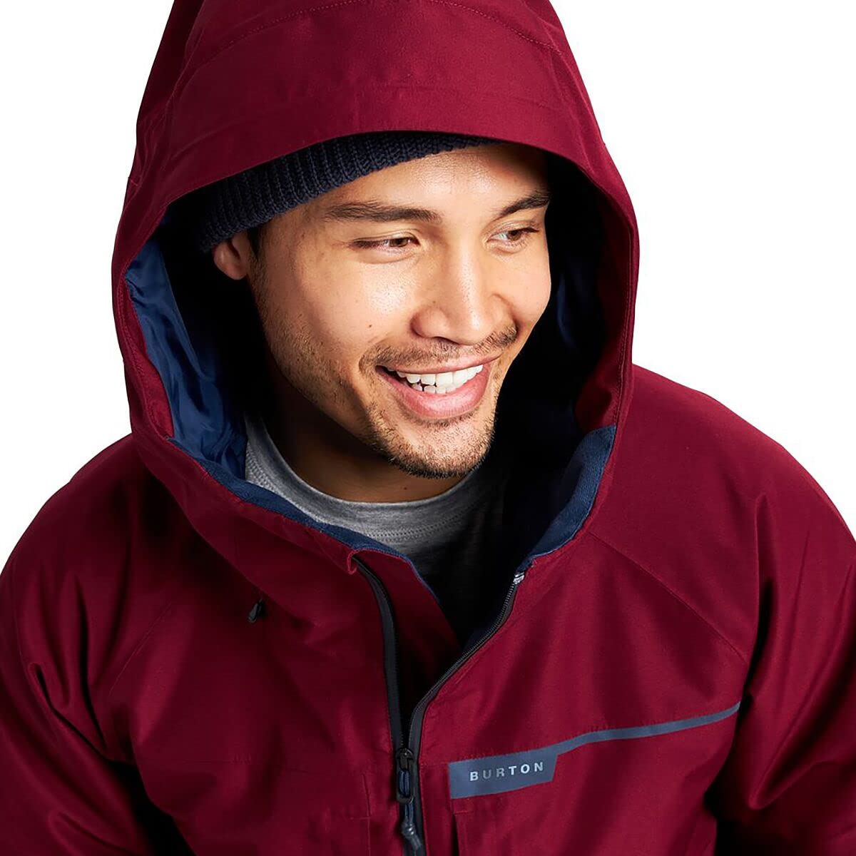 Burton Men's Standard Gore‑TEX 2L Pillowline Jacket, Mulled Berry, X-Large