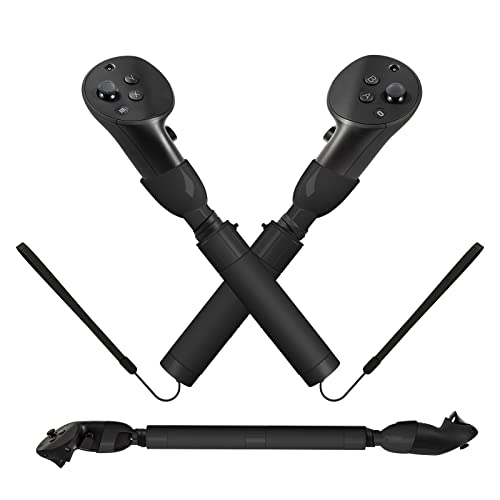 Ferbao Lightsaber Handle Extension Grips VR Game Controllers Handle for Meta Quest Pro