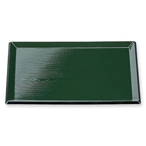 J-Kitchens Obon Tray, Rikyu Bon, Green, Tenkuro, Shaku 1, Made in Japan