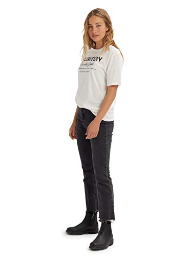 Burton Mens Durable Goods Short Sleeve Tee, Stout White New, Large
