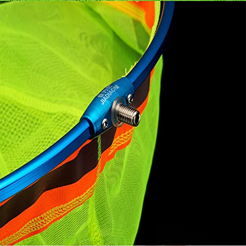 DLOETT Fly Fishing Net Mesh Nylon Landing Net Trap Fishing Network Dip Net Fishing Tackle