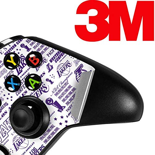 Skinit Decal Gaming Skin Compatible with Xbox One S Controller - Officially Licensed NBA LA Lakers Historic Blast Design