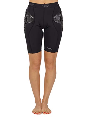 Burton Womens Total Impact Short, True Black, Large