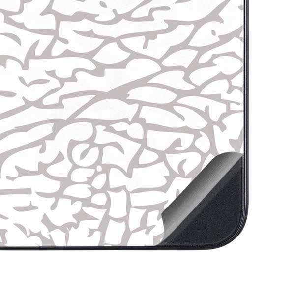Skinit Phone Decal Skin Compatible with Samsung Galaxy A54 5G - Officially Licensed Skinit Originally Designed Elephant Print White Design