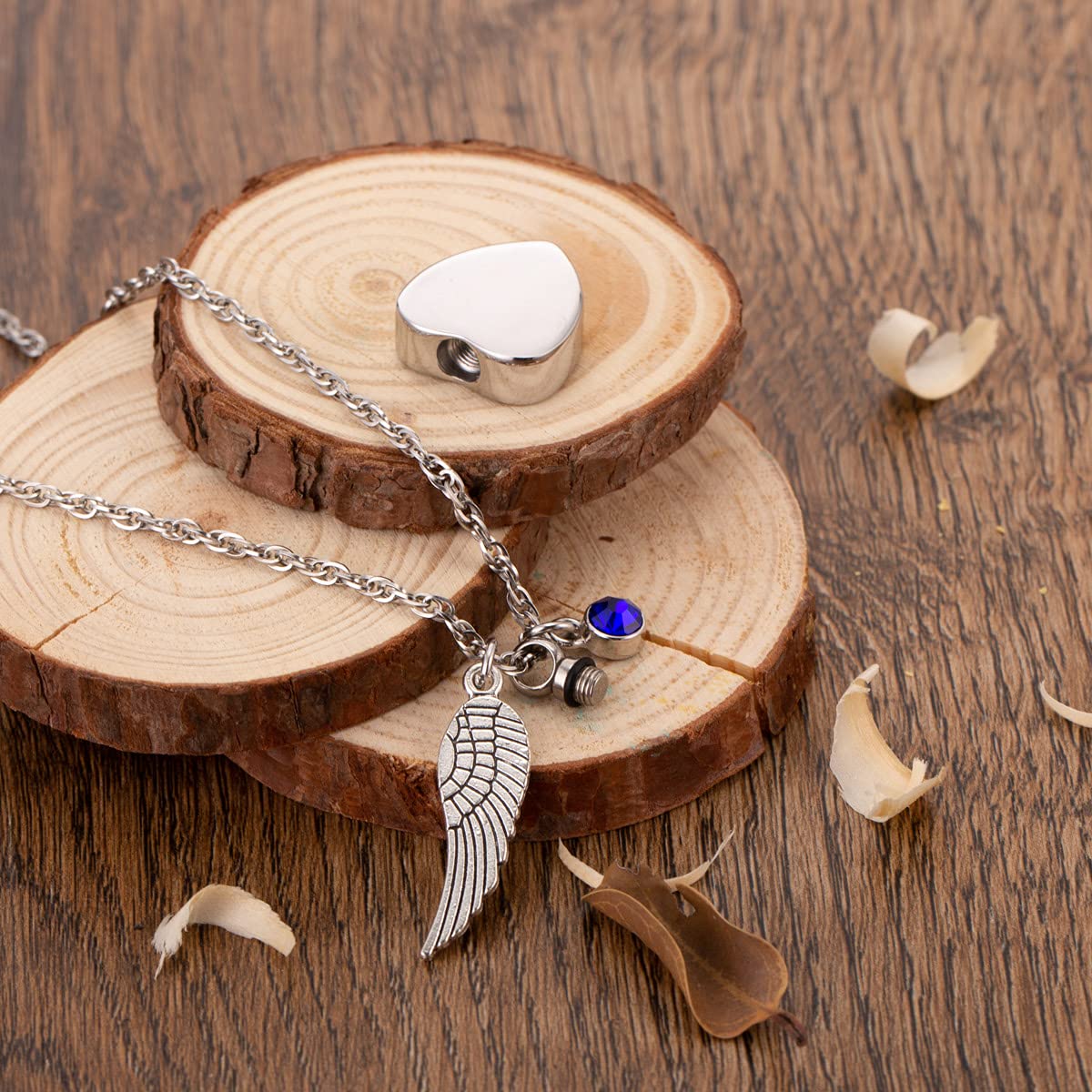 Cremation Ashes locket My Niece My Friend with Birthstone Engraving Keepsake Memorial Urn Necklace