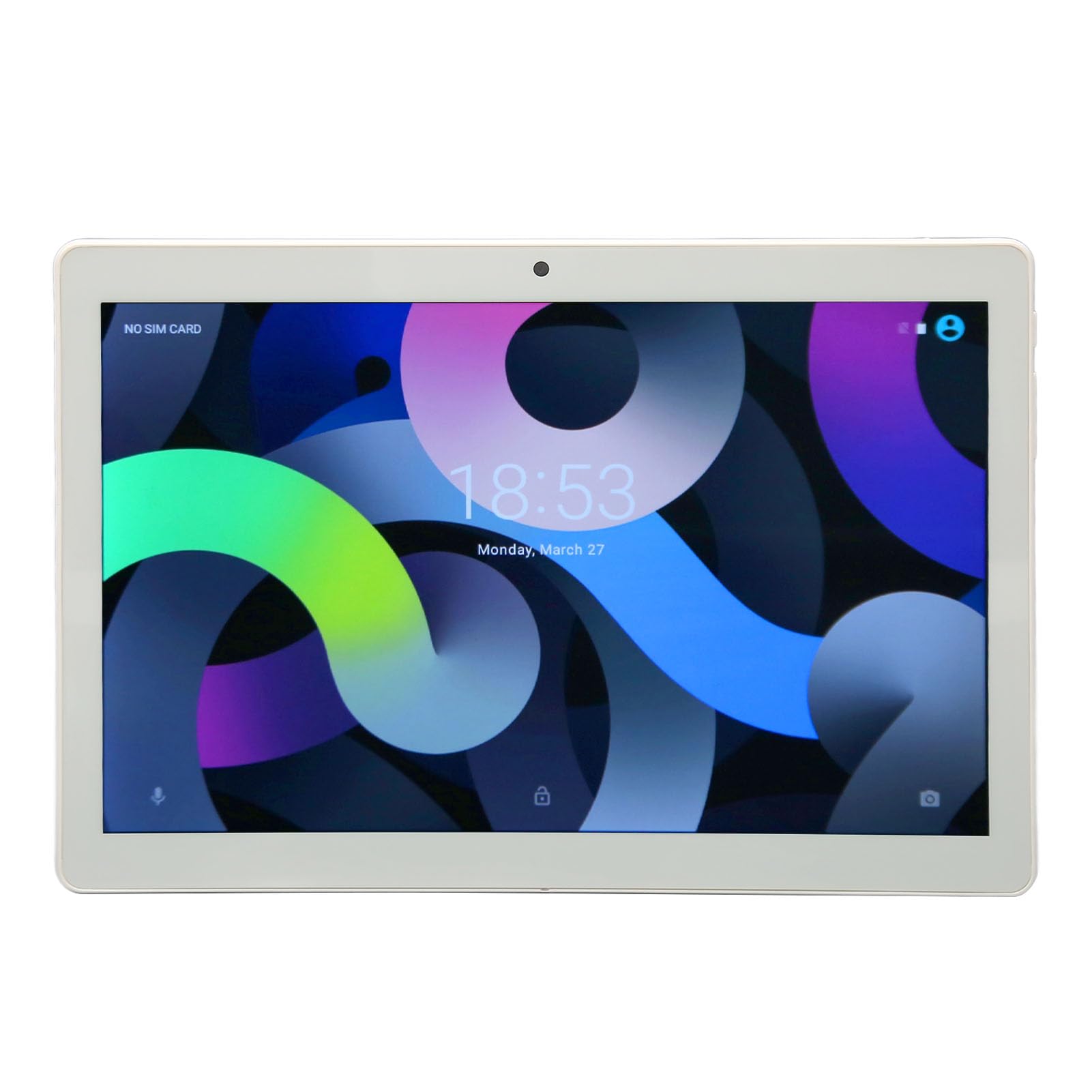 DAUERHAFT 10.1 Inch Tablet, 8MP 20MP 12GB 256GB US Plug 100β240V 2 in 1 Tablet PC for Travel (US Plug)