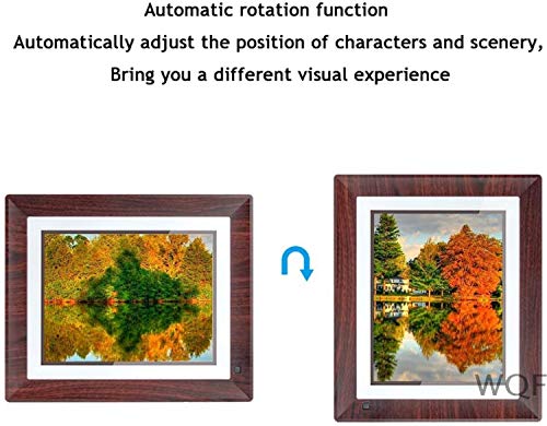 Doinneckry 9.1 Inch WiFi Digital Photo Frame, Electronic Album Display Stand, Wall Mounted Advertising Machine, Video Player, Android 8.1 Operating System