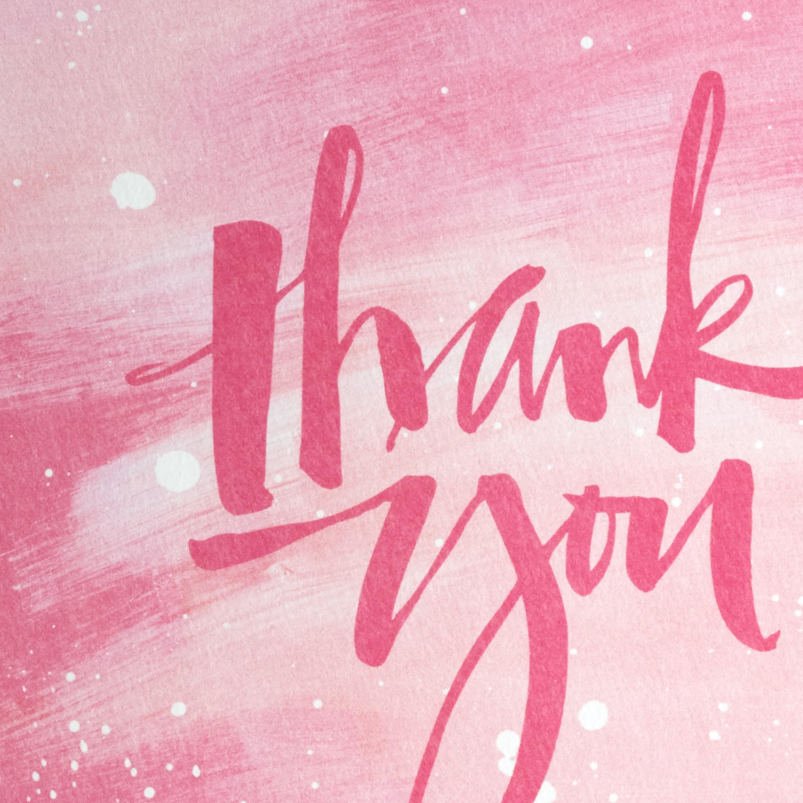 Hallmark Thank You Card Bulk Assortment (48 Blank Cards with Envelopes) for Graduation, Bridal Shower, Birthday, All Occasion