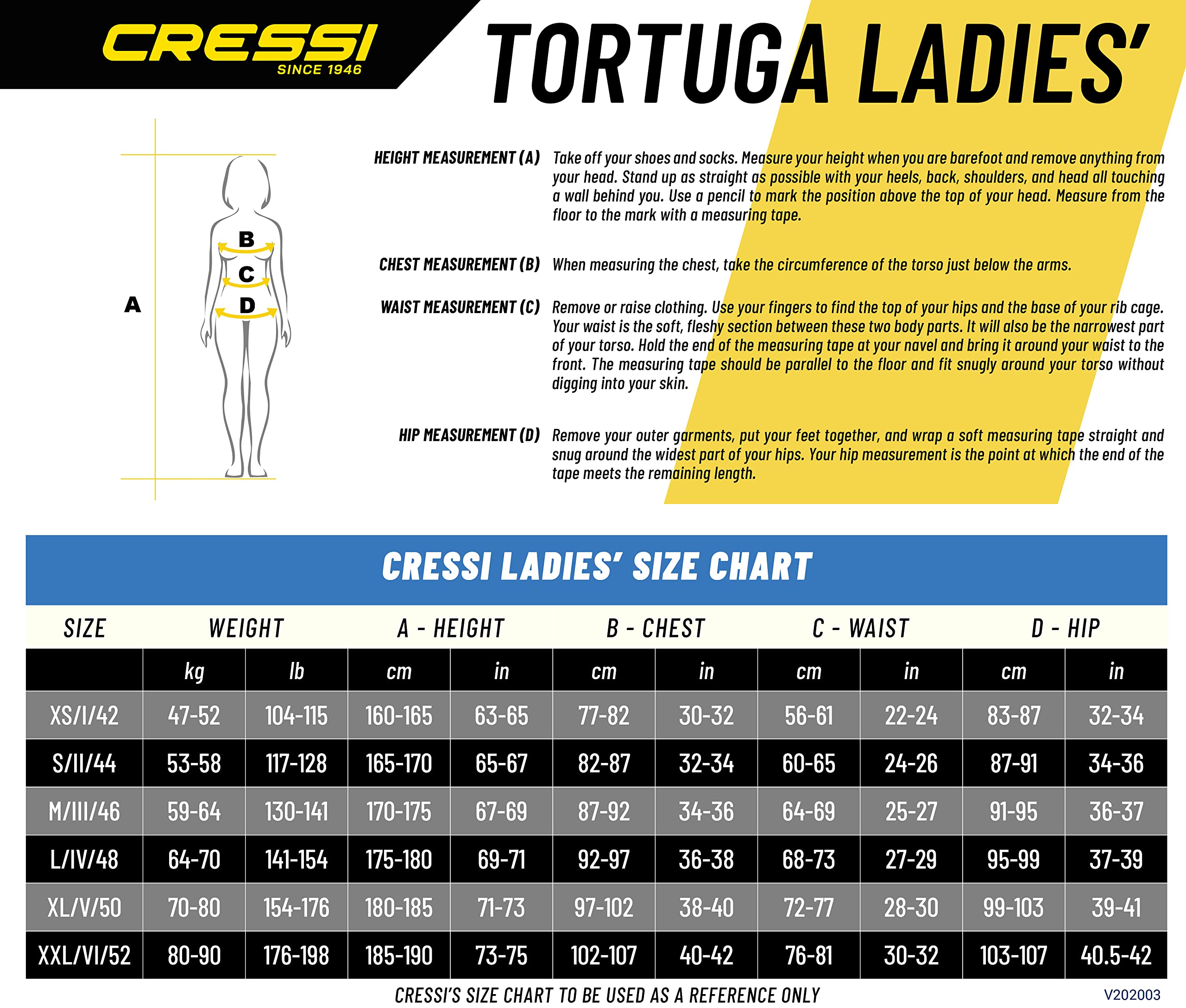 Cressi Tortuga 2.5 mm Lady, Black/Lilac, XL
