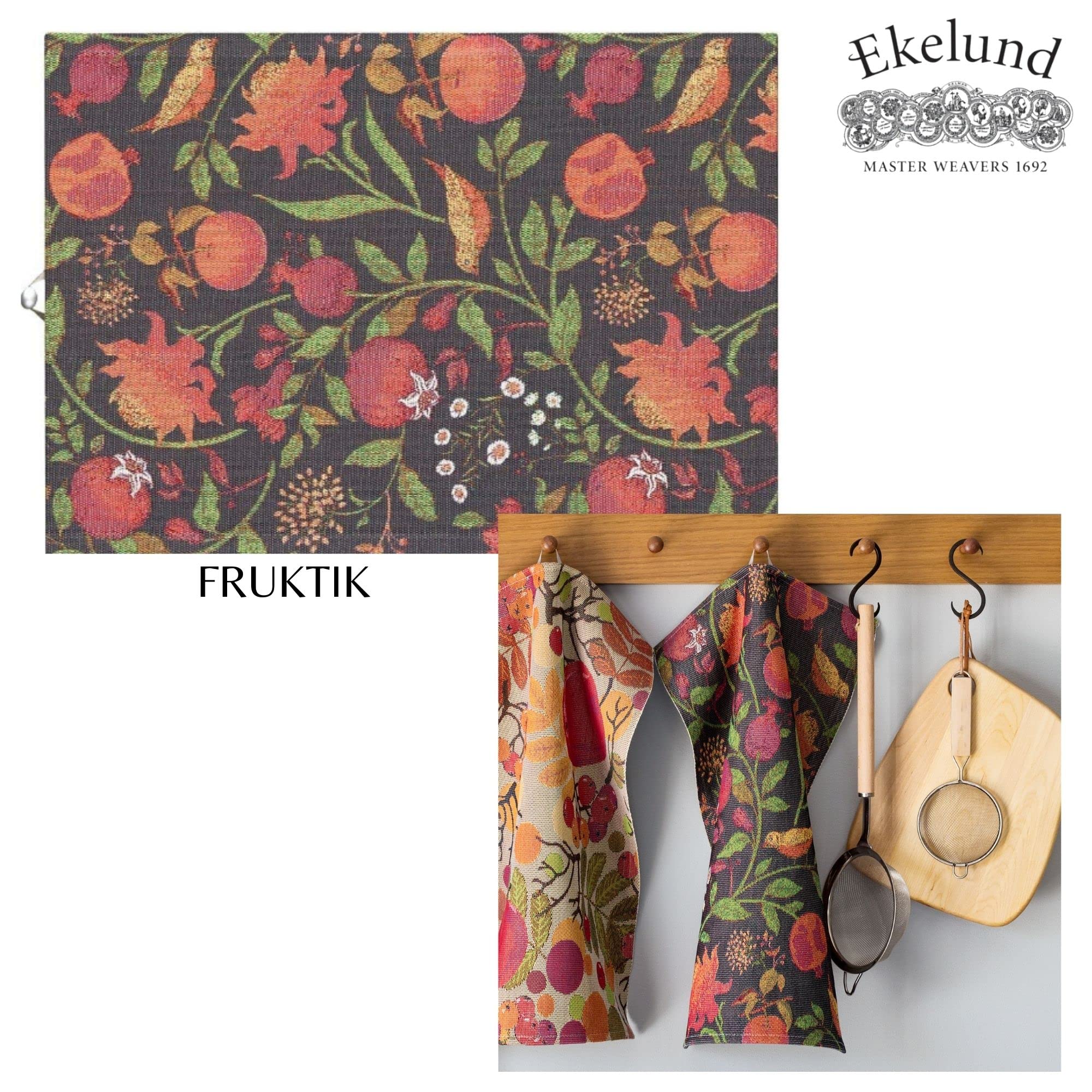 Ekelund Weavers - Fruktrik -Towel 35 x 50 cm - Organic Cotton