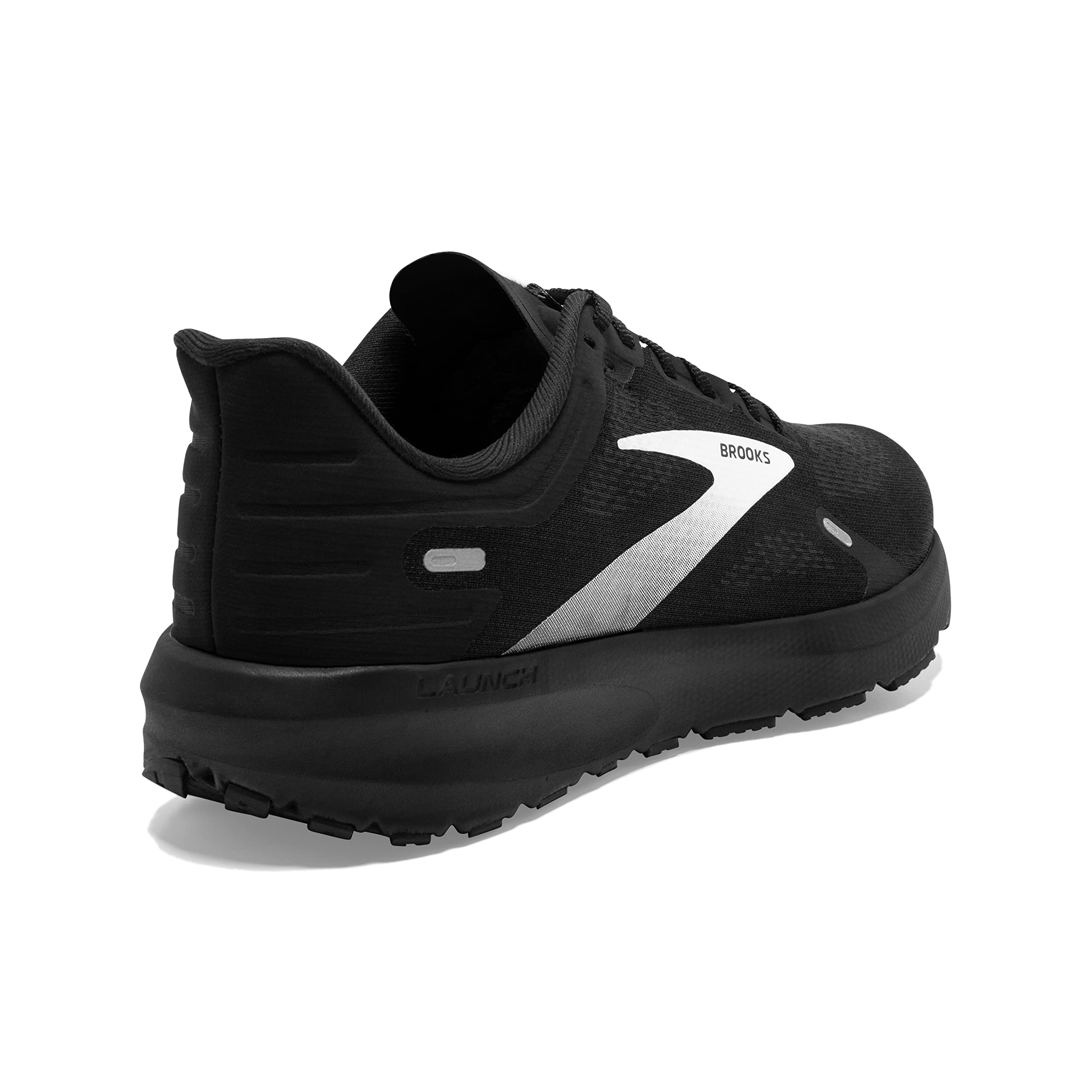 Brooks Men’s Launch 9 Neutral Running Shoe - Black/White - 13