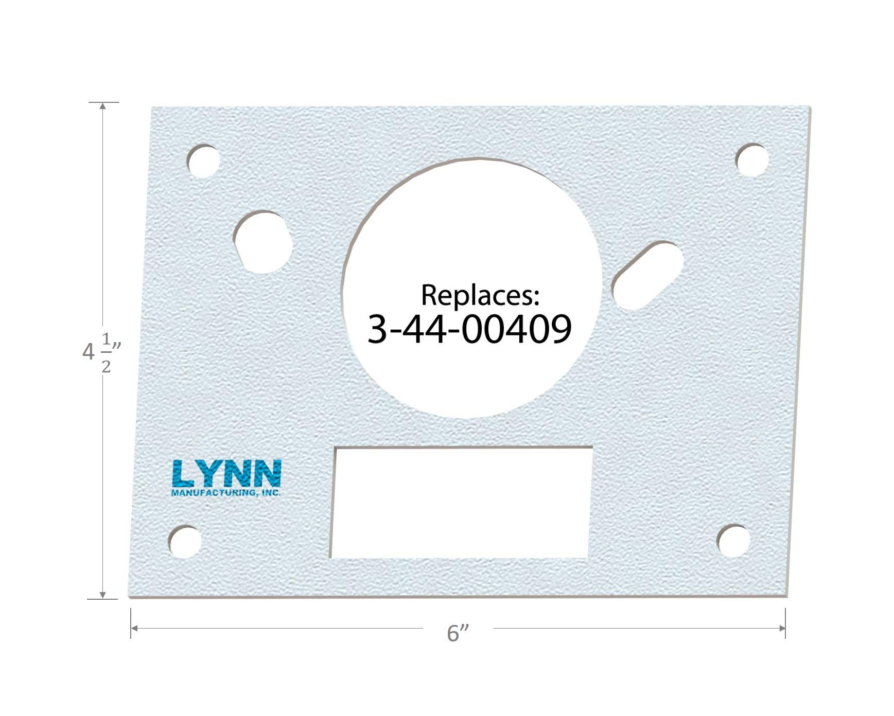 Lynn Manufacturing Replacement Harman Pellet Stove Burn Pot Gasket 3-44-00409, 1-00-07381, 2399K