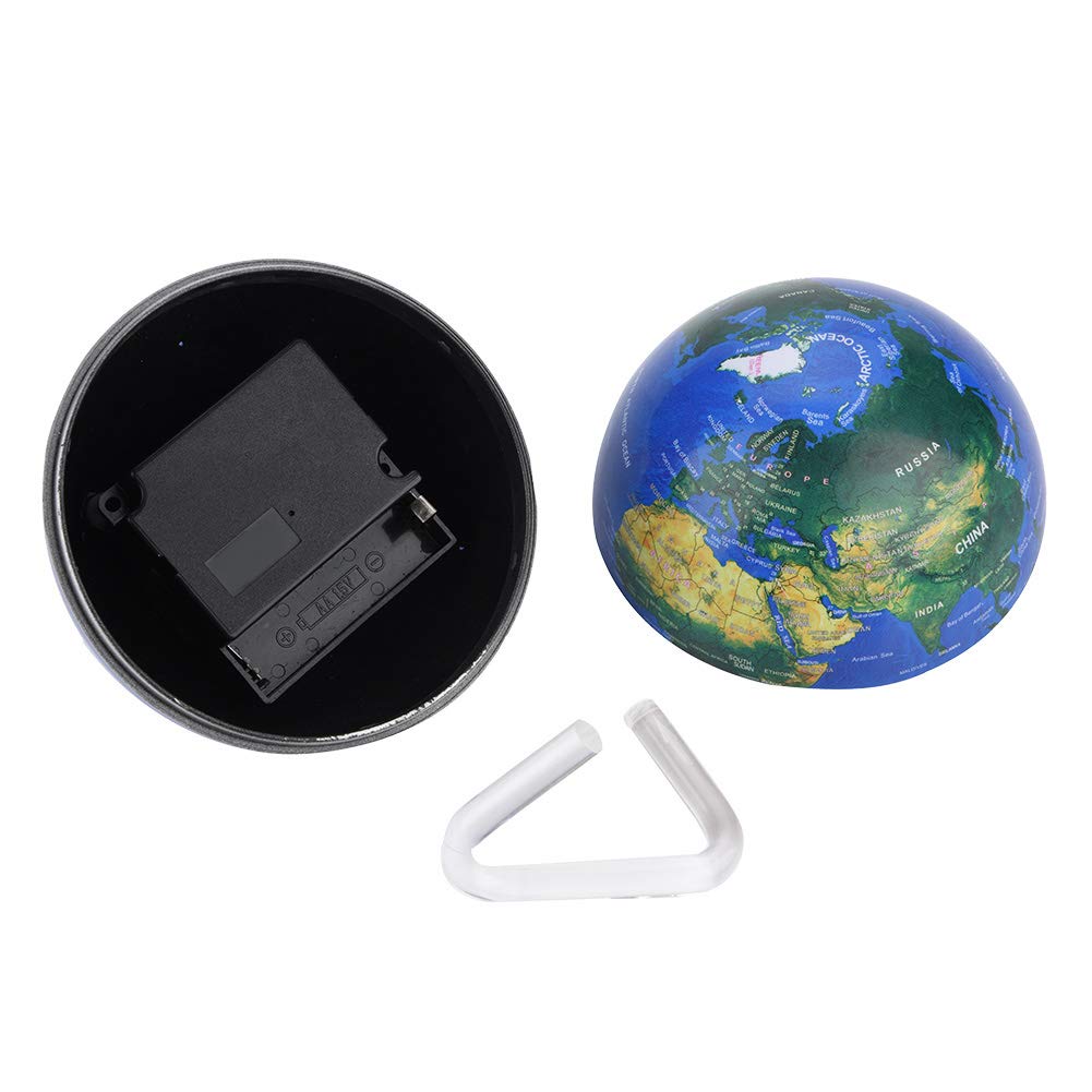 Dagtear Kids World Globe-Globe Desktop Globe Rotating Earth Globe with Stand World Globe for Kids&Adults(Blue)