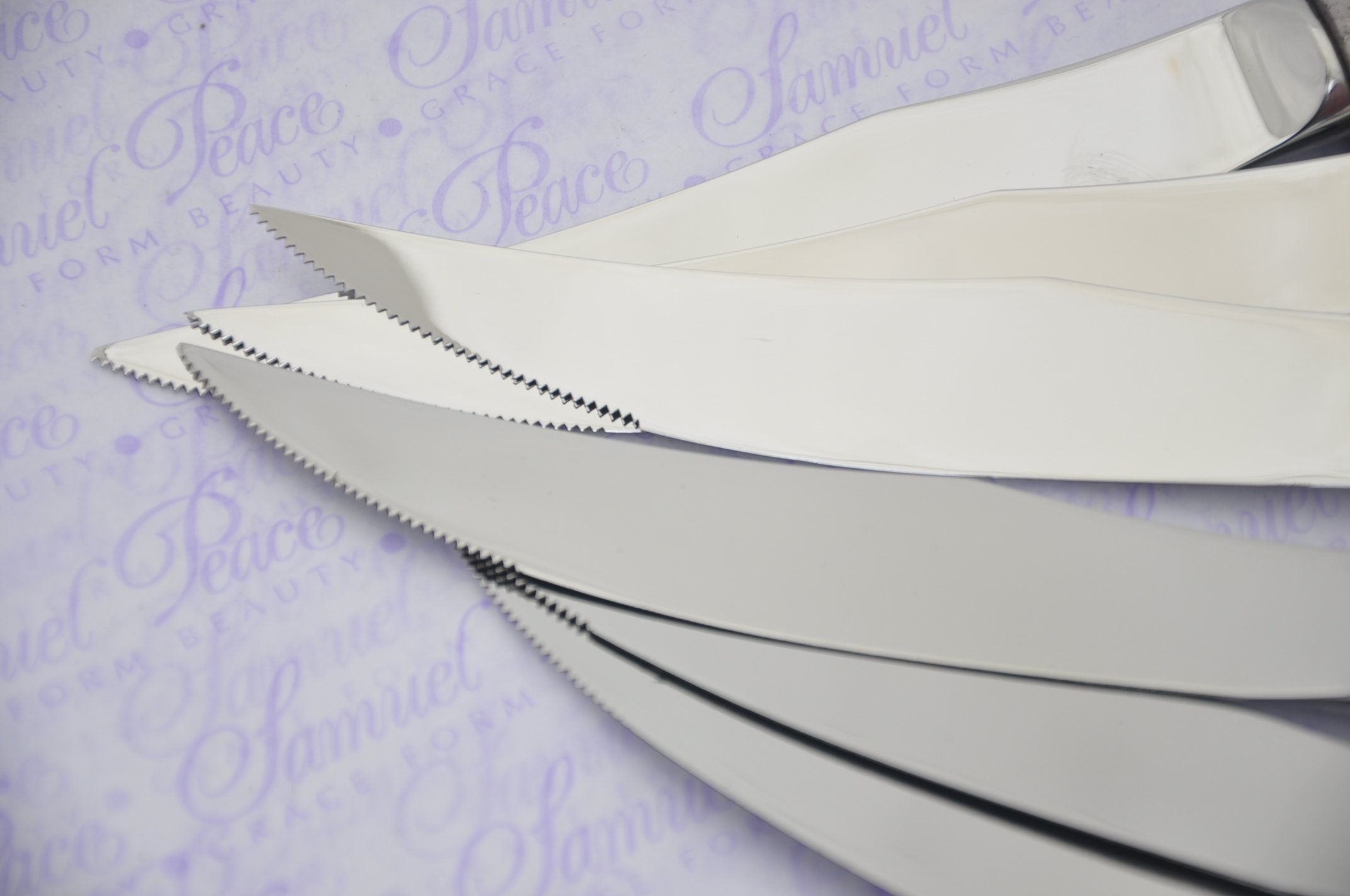 Six Cased Genuine Stag Horn/Antler Handle Steak Knives Made in Sheffield England Free Engraving