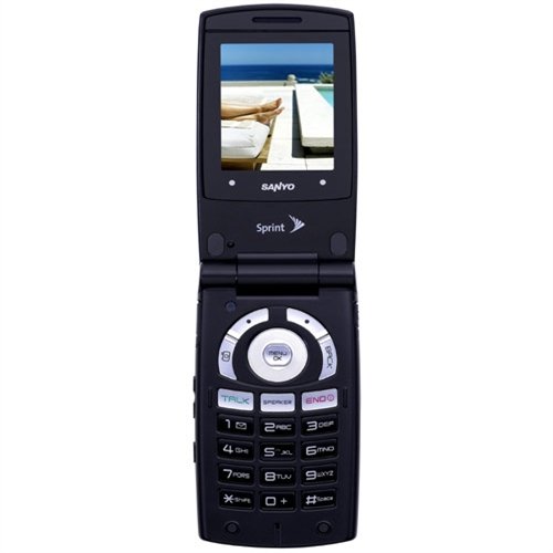 SANYO Sprint Katana LX Cell Phone Black CDMA No Contract Req'd Nib