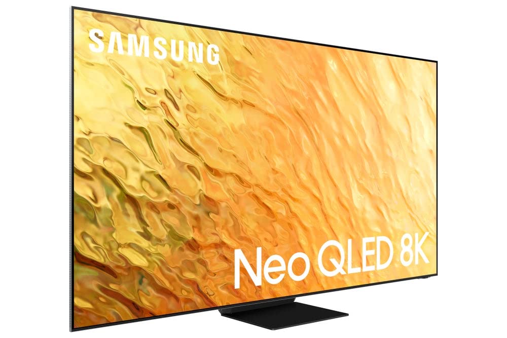 SAMSUNG QN85QN800BFXZA 85 Inch 8K QLED Quantum Mini LED HDR Smart TV with an Additional 2 Year Coverage (2022) (Used)