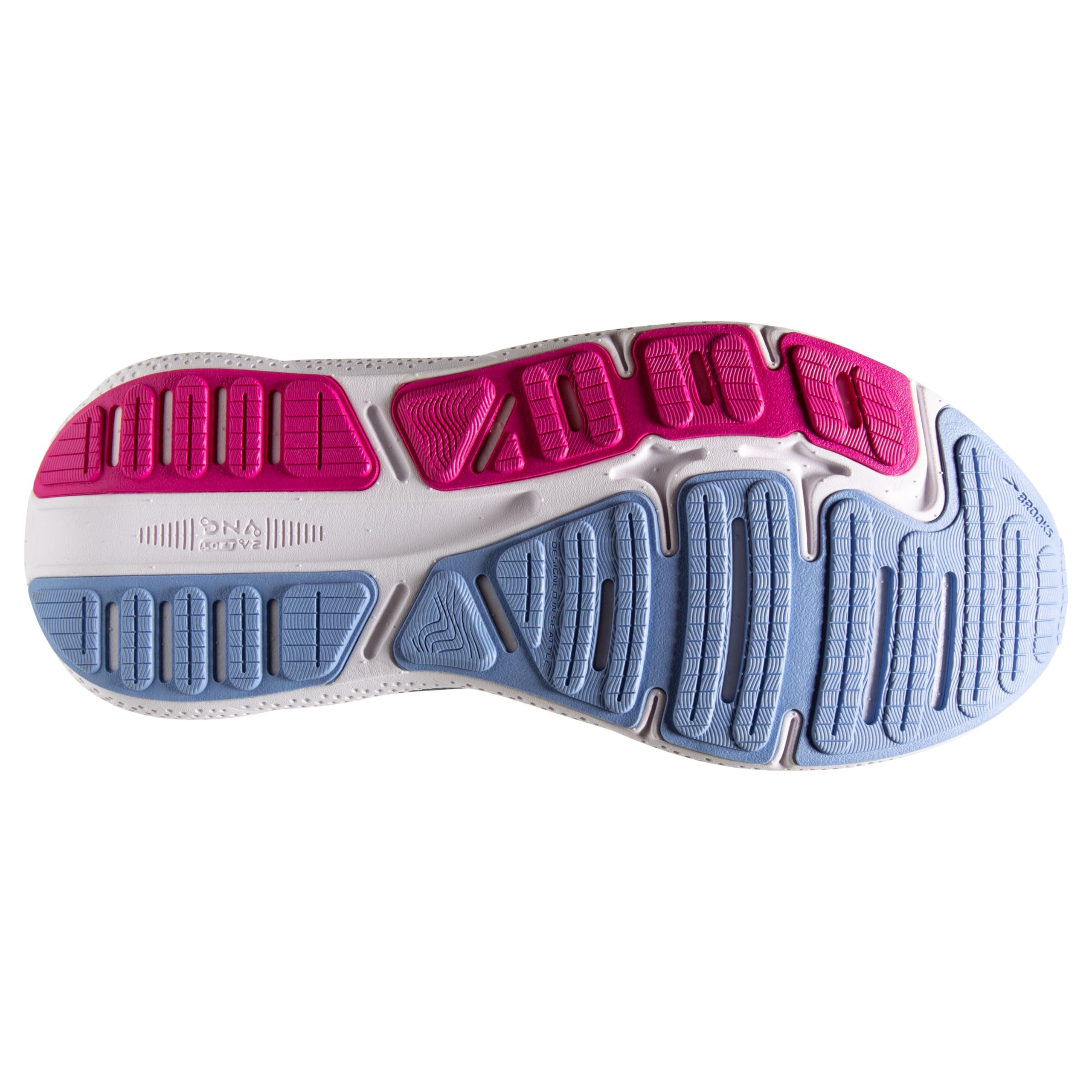 Brooks Women’s Ghost Max Cushion Neutral Running & Walking Shoe - Ebony/Open Air/Lilac Rose - 11 Medium