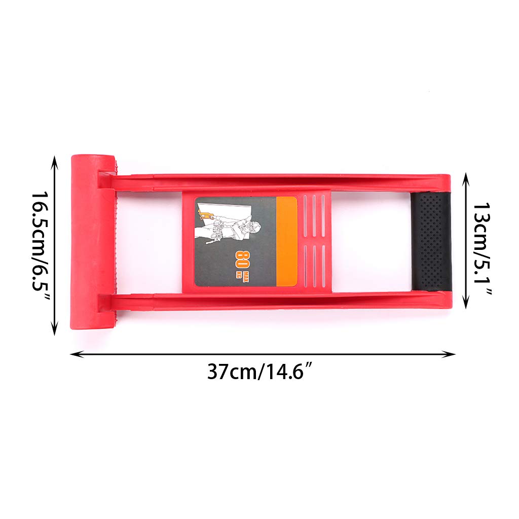 Skelang Drywall Carrier, Lift and Carry Panel Mover, ABS Plastic Panel Carrier Tool, Drywall Carrying Handle with 176lbs Load Bearing, Fit to Plywood, Glass Board, Plasterboard