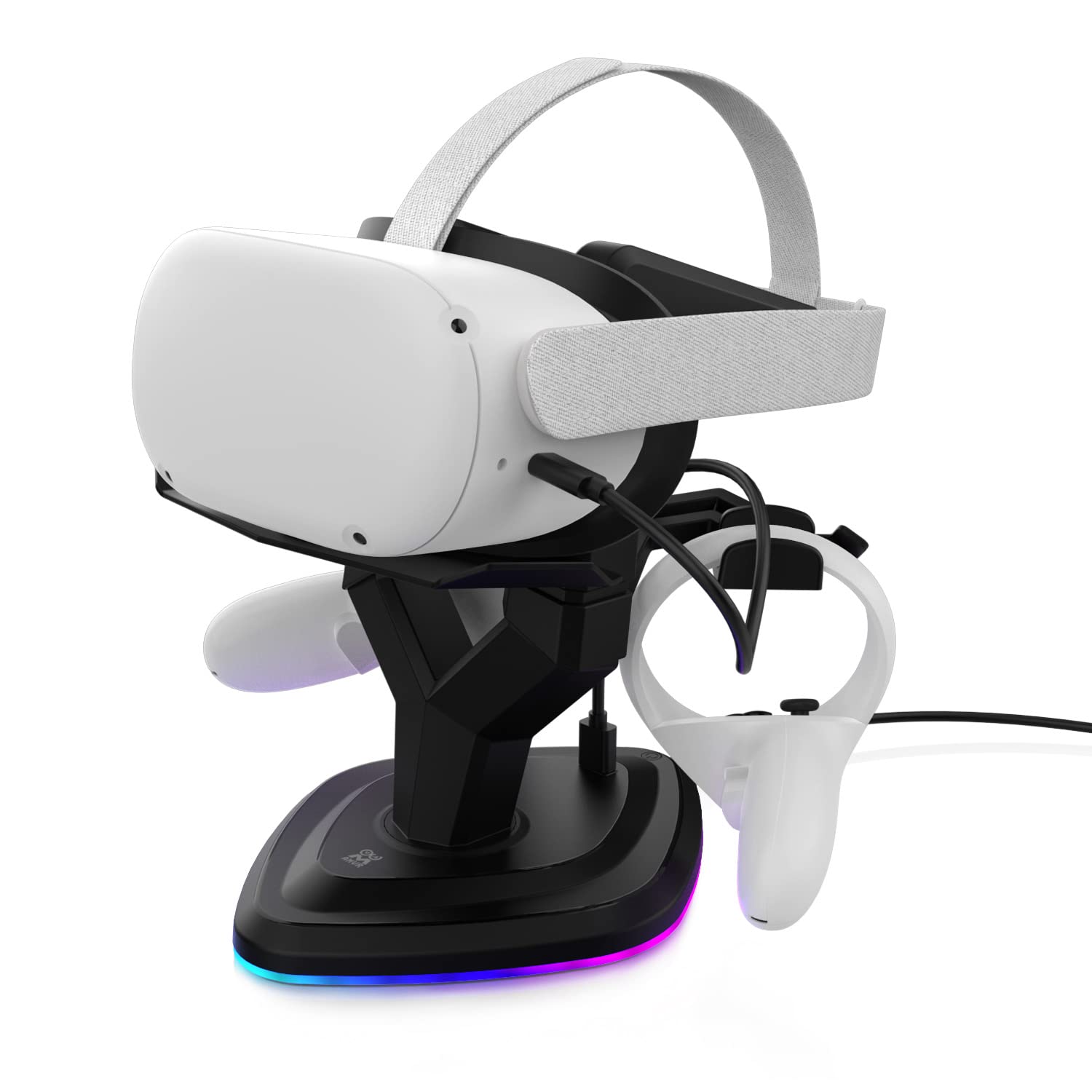 Charging Dock and Head Strap with Battery Pack for Oculus Quest 2