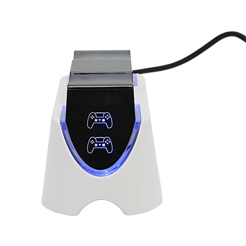 Charging Station, ABS Stable Plug and Play Comfortable GP51520 Charging with Dual Controller LED Indicator