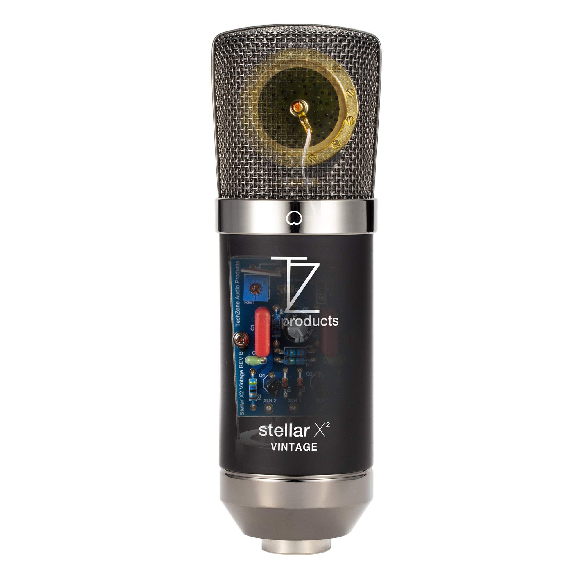 TZ Stellar X2 Vintage Large-Diaphragm Cardioid Condenser XLR Microphone