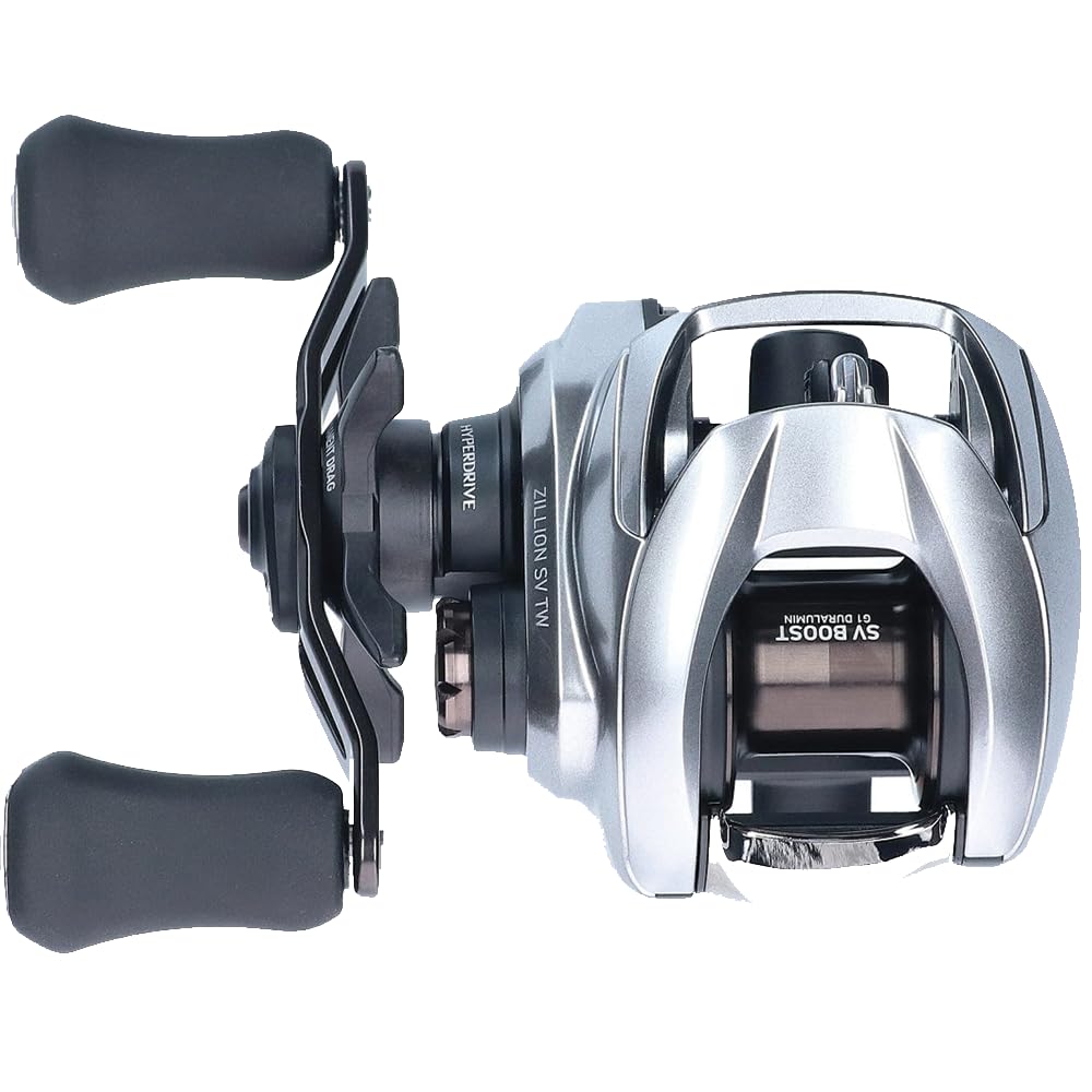 Daiwa ZILLION SV BAITCAST Reel, Xtra Hyper Speed Speed LH Retrieve,Black, 8.5
