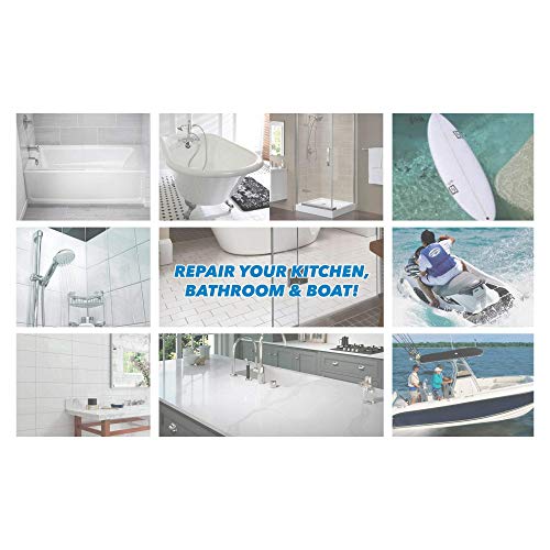 Gelcoat Products 58-204 Tub and Shower Repair Kit-Biscuit