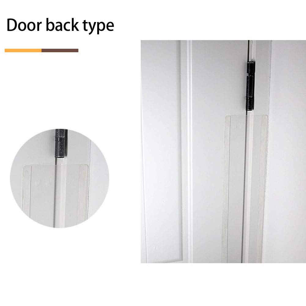 Finger Pinch Guard, Door Jam Door Hinge Protector Cover Finger Pinch Security Guard for Home Kindergarten Children (Frosted 120x10cm)