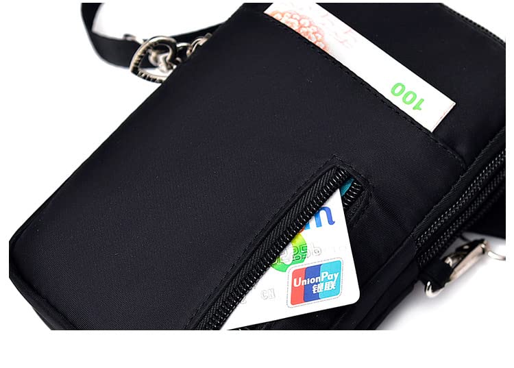Cell Phone Purse Armband Small Crossbody Wallet Bag for Samsung Galaxy A53 5G A52 A51 A33 S21 FE S20 FE S22+ S10 Plus Note 10 iPhone 13 12 Pro Mini 11 Pro XR Pixel 6 4 XL Moto E OnePlus 9 (S, Purple)