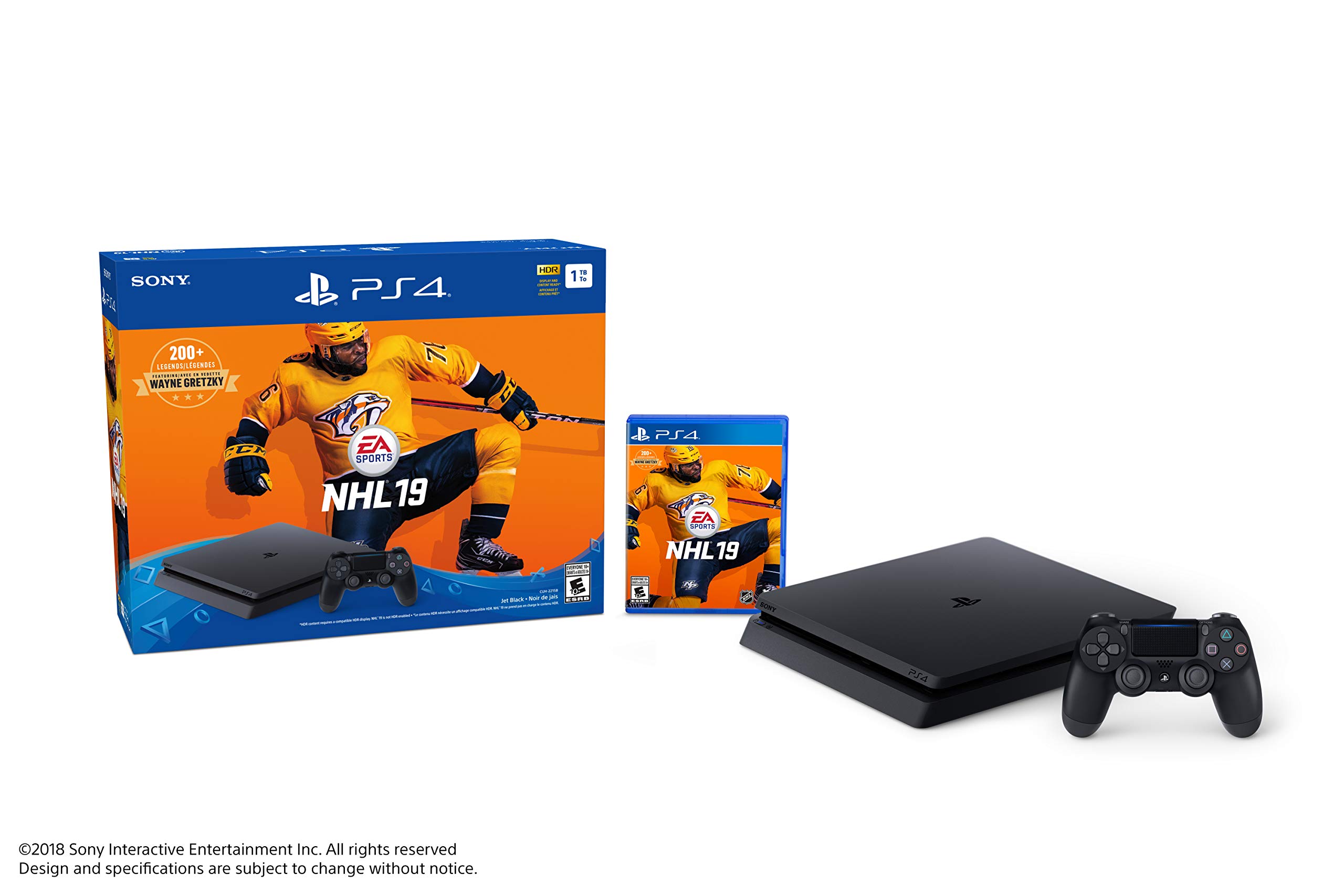 Sony PlayStation 4 1TB Slim - NHL 19 Bundle Edition