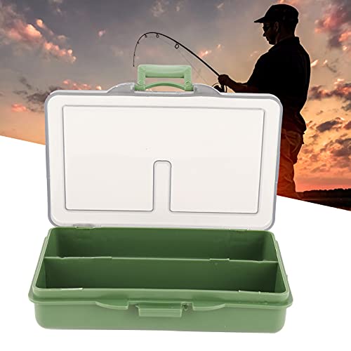 Carp Fishing Tackle Box, Fishing Tackle Accessories Convenient Mini Storage Box Lightweight for Bait(2 Cells)