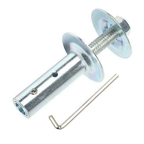 EMILYPRO Shaft Arbor Extension 1/2" and 5/8"/ Motor Arbor Threaded Shaft Adapter Longer Version for Buffing Grinding Wheels / For Bench Grinder - Right 1 Pack