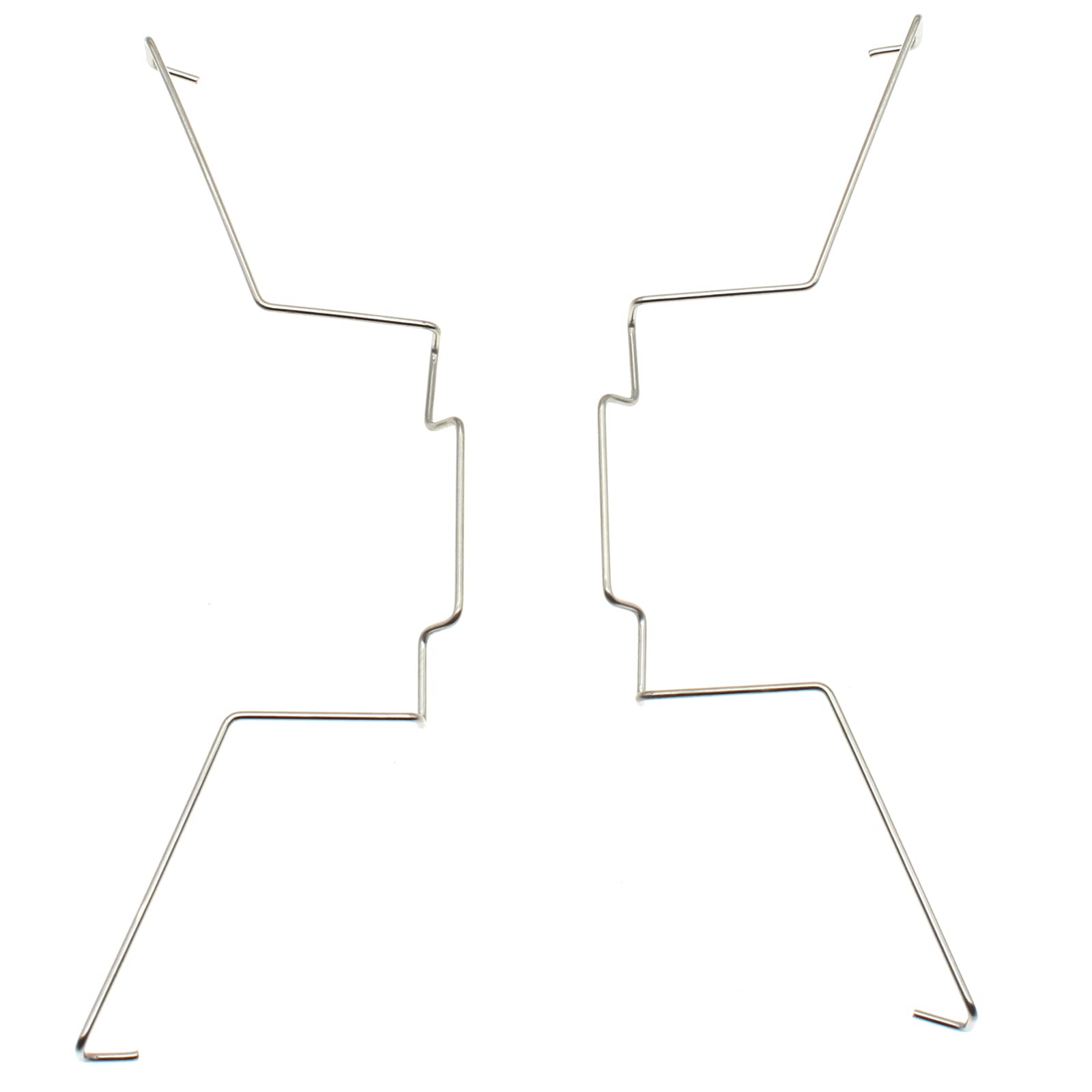 FDXGYH 4 Pcs CPU Heatsink Fan Buckle PC Mainboard CPU Radiator Fan 12CM Wire Buckle Upper Hook Type Fixing Clip