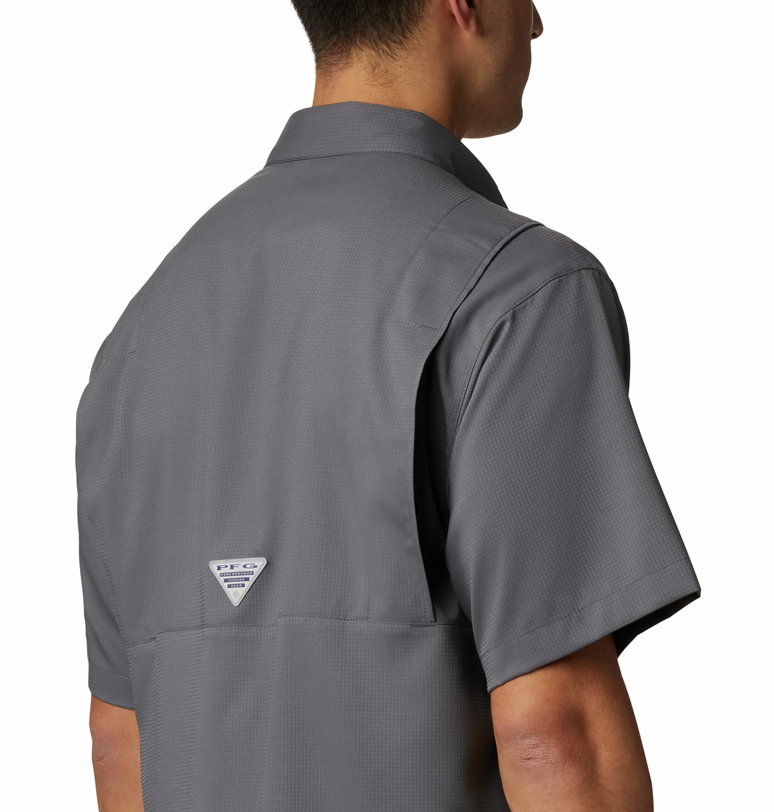 Columbia Men's Standard Tamiami II SS Shirt, City Grey, Large