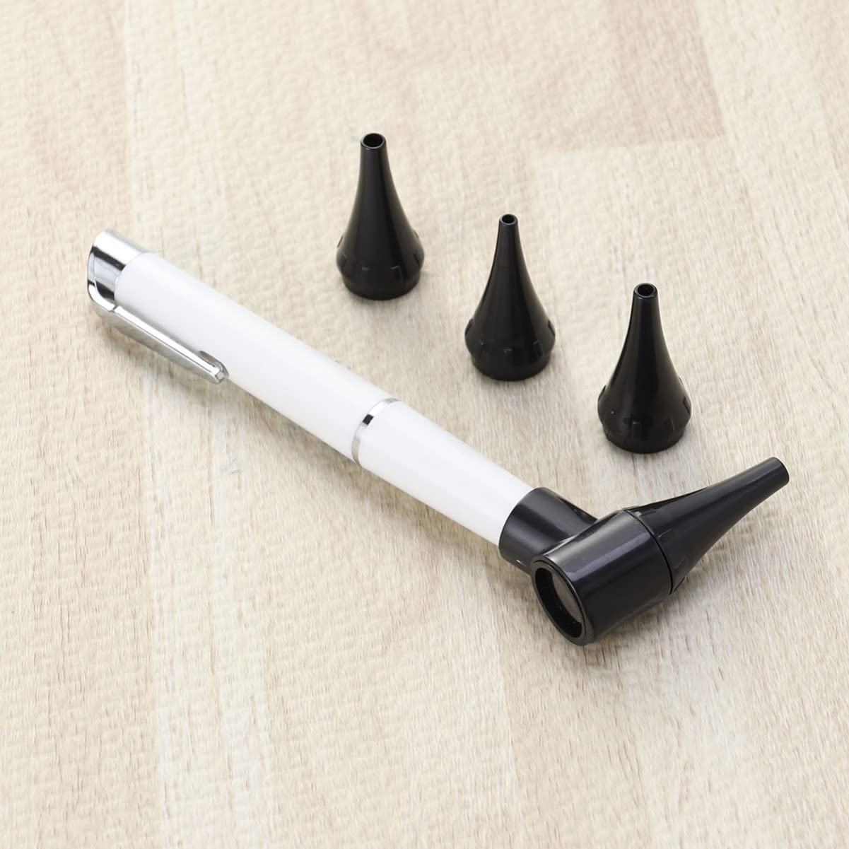 DOITOOL 3X Magnification Generation Doctor Mom Ear Scope Otoscope with Light,Otoscope with Both Adult and Pediatric Disposable Specula Tips Ear Checker for Ear Infections