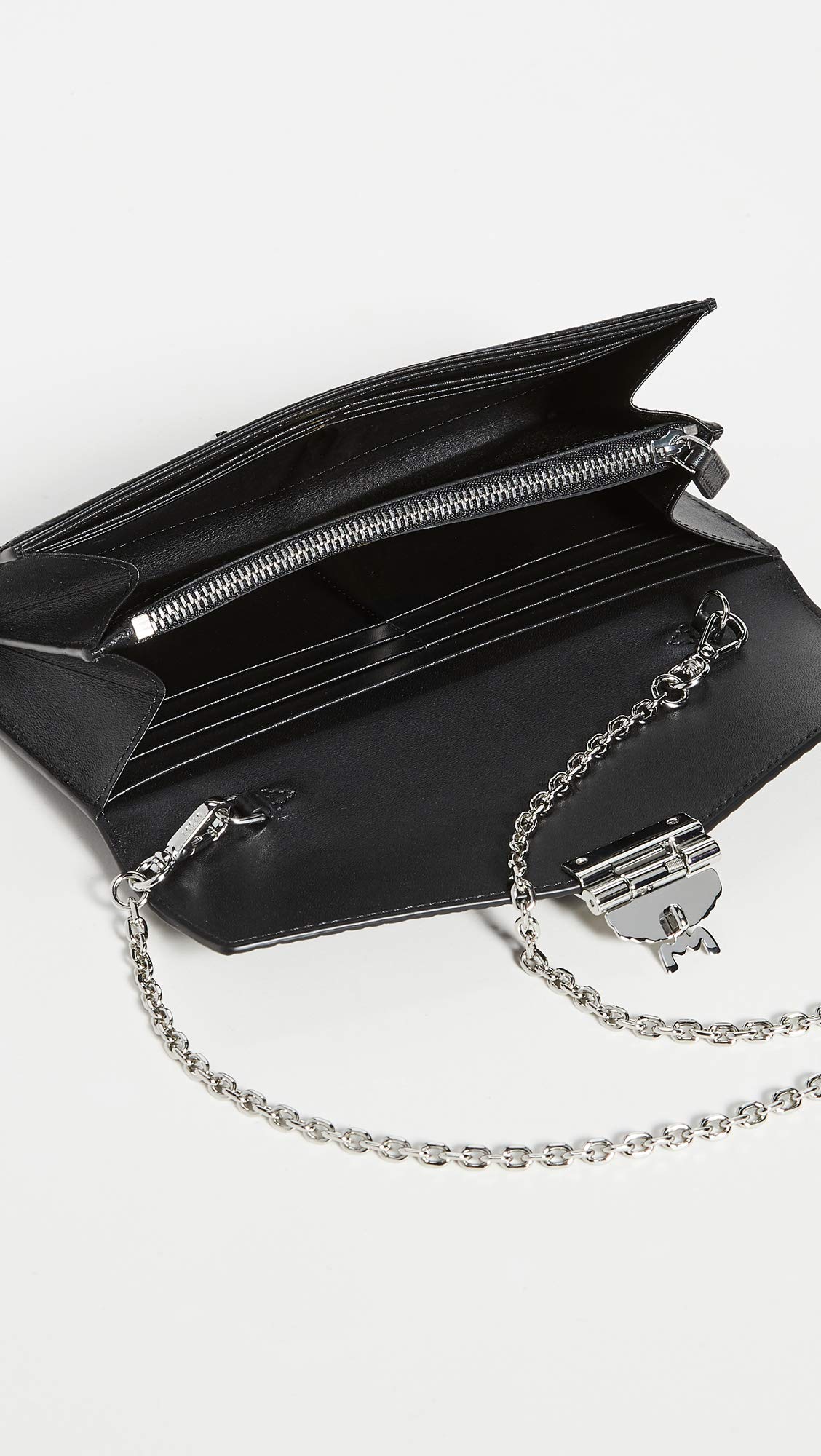 MCM Women's Patricia Mini Bag, Black, One Size