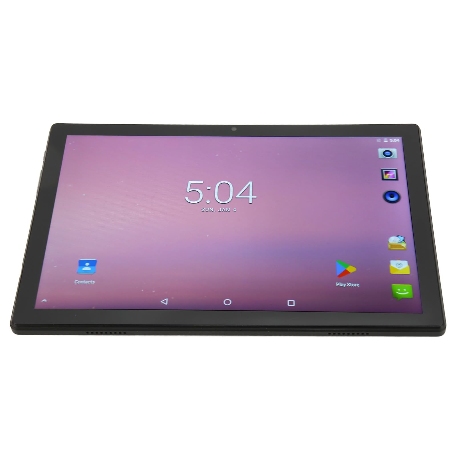 DAUZ Tablet PC, 10.1in LCD Aluminium Alloy Octa Core CPU Office Tablet for Family (US Plug)