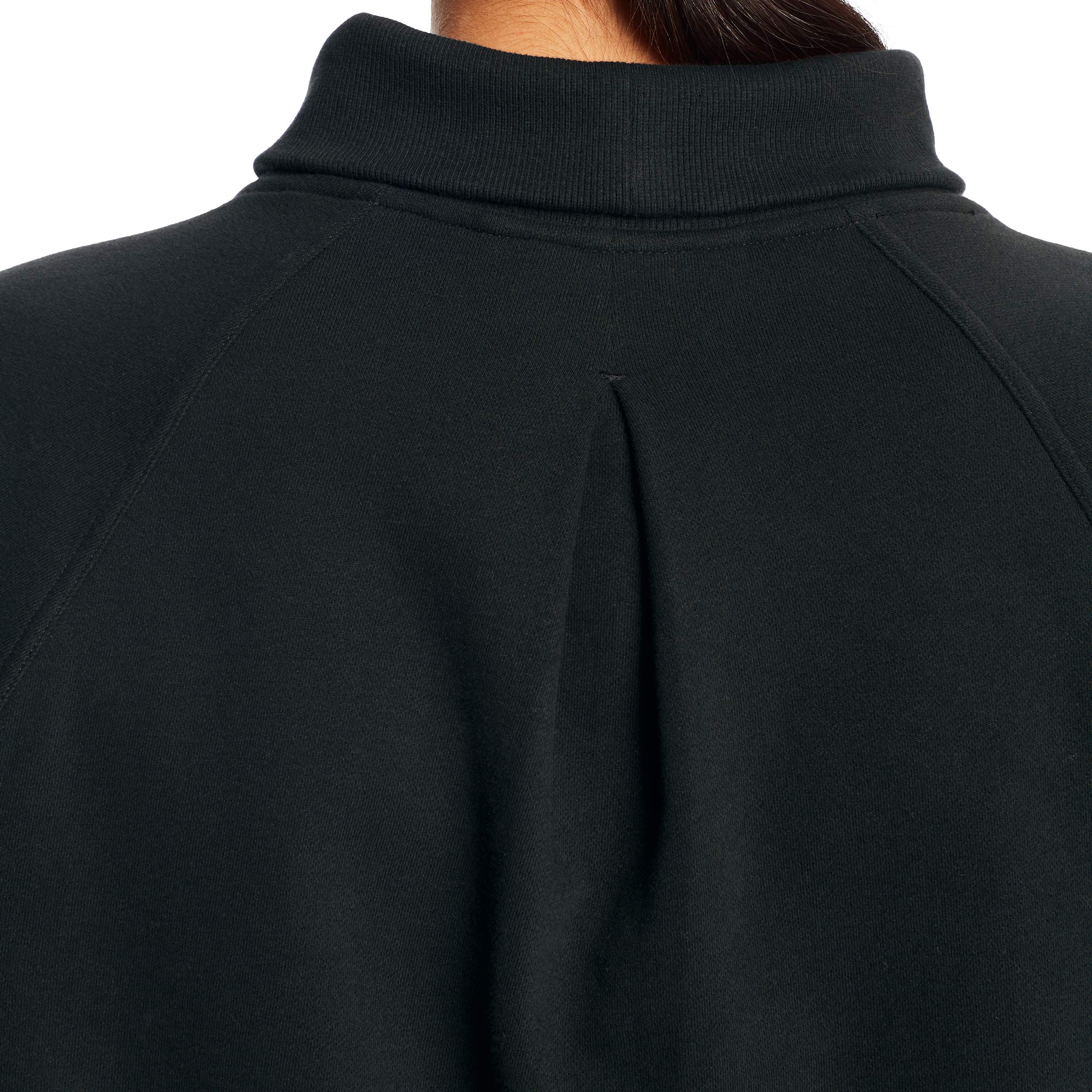 C9 Champion womens Long Sleeve French Terry Top Yoga Shirt, Ebony, Small US