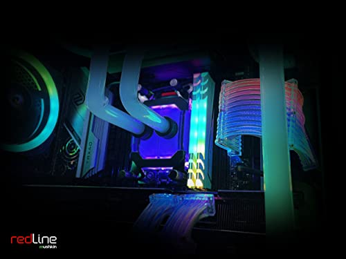Mushkin Redline RGB White - DDR4 UDIMM - 64GB (2x32GB) 3600MHz CL-16-288-pin1.35V Desktop Ram - Non-ECC - Dual Channel - Lumina Heatsink (MLB4C360GKKP32GX2)