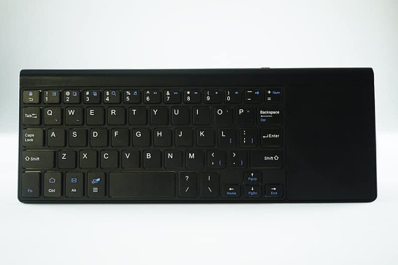 FEDRUI Wireless Mechanical Keyboard with Touchpad Keypad, PC Desktop Gaming Keyboard for Office