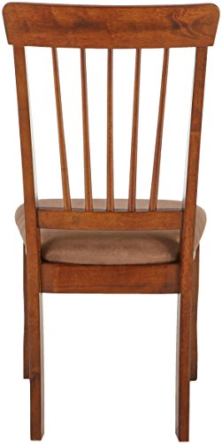 Signature Design by Ashley Berringer 18" Rustic Dining Chair with Cushions, 2 Count, Brown