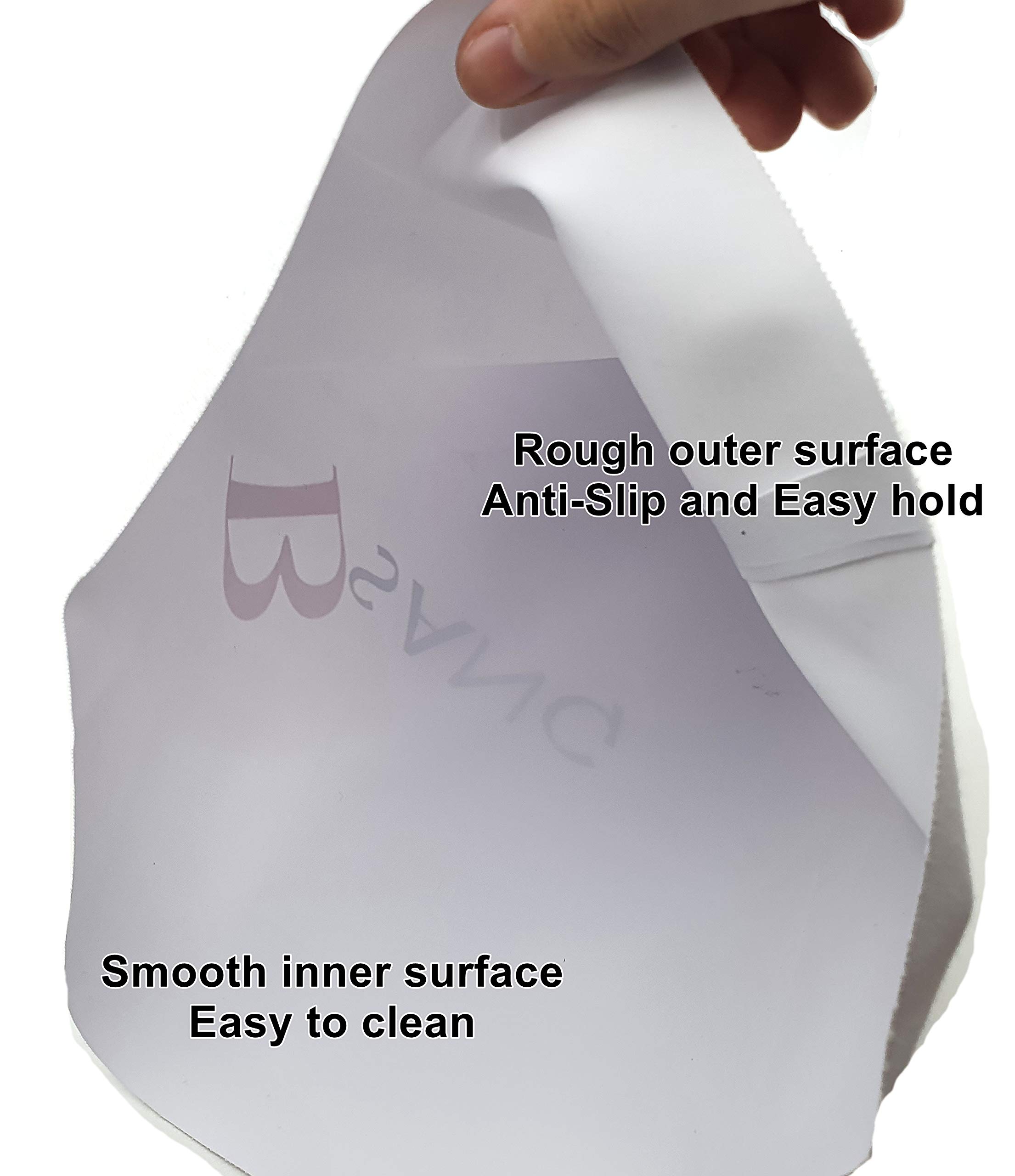 BSANG Tile Grout Masonry Mortar Bag, 13" by 24" Heavy Duty Vinyl Cement Piping Tool Tear Resistant Tip, Cement Sealer Bag (2-Pack)