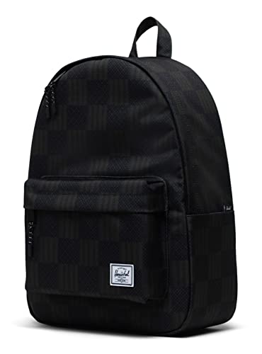 Herschel Classic, Black Checkered Textile, One Size