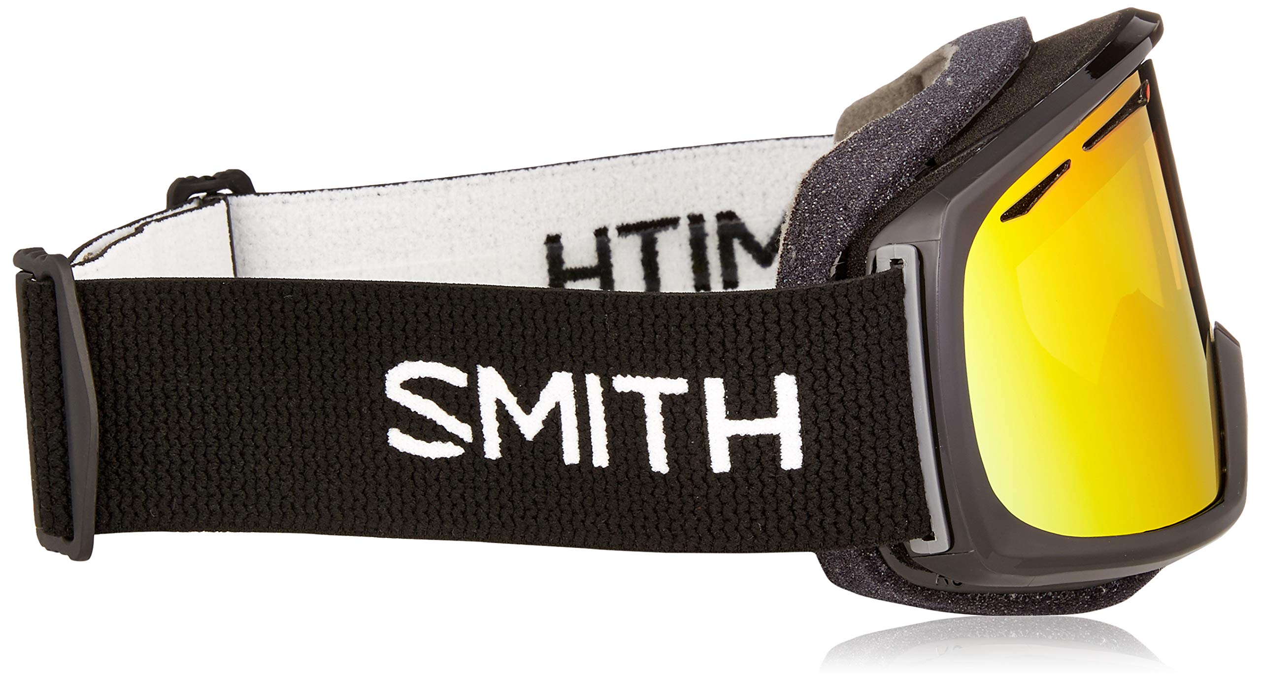 Smith Optics Unisex Drift Goggle (Black/Red Sol-X Mirror)