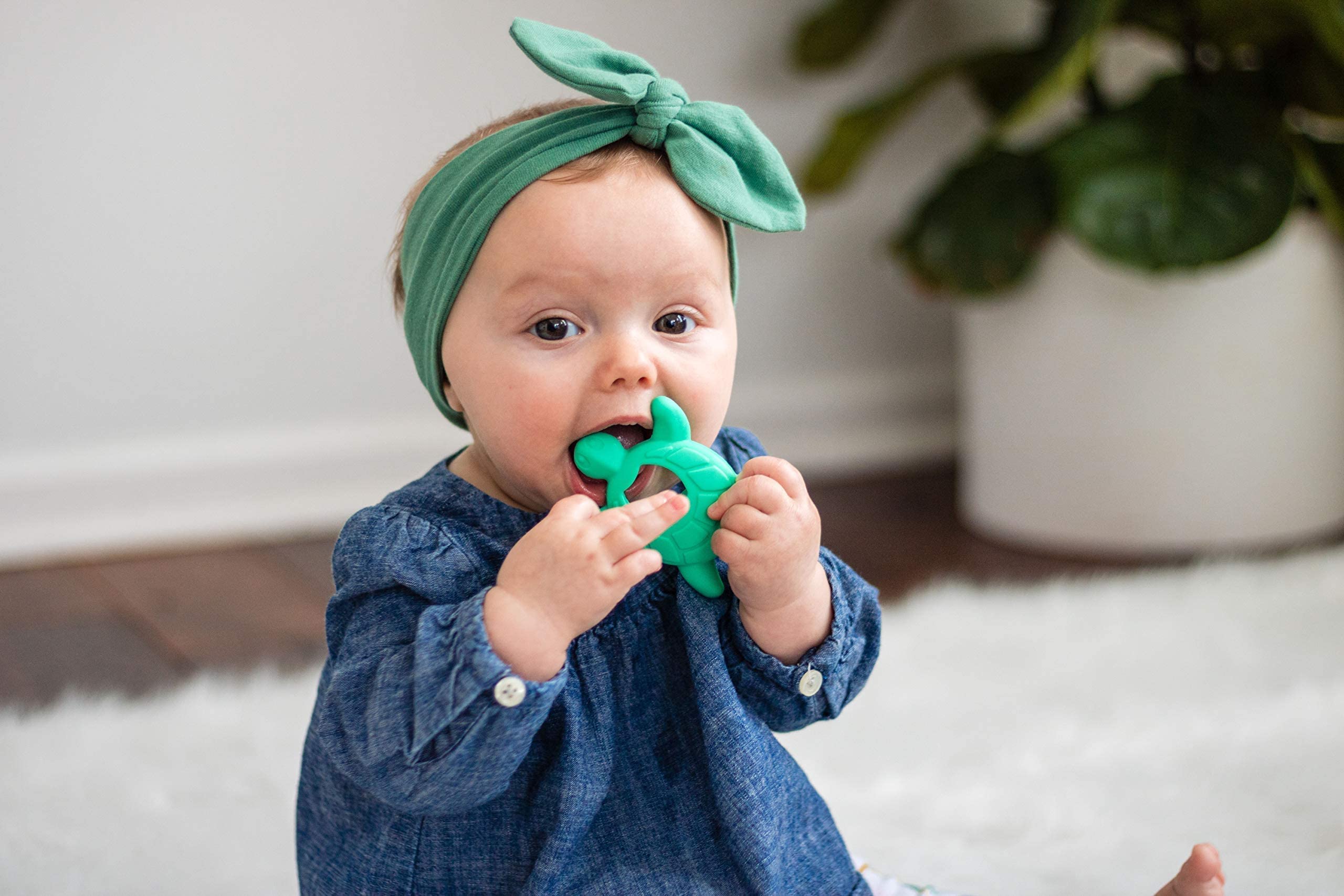 ChewBox Teething Toys 6 Pack- Animal Edition - Silicone Teethers for Babies Multi-Textured BPA Free, Freezer Safe to Soothe Babies Gums