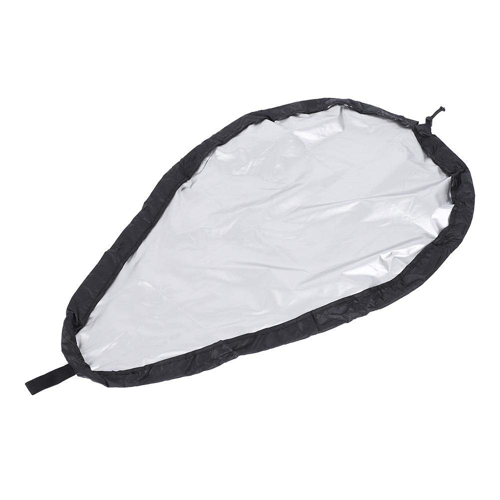 Cockpit Cover for Kayak, Kayak Cockpit Protector, Breathable Adjustable UV50+ Universal Fit Blocking Kayak Canoe Cockpit Cover Protector Black 5 Sizes Optional for Indoor and Outdoor(XL)