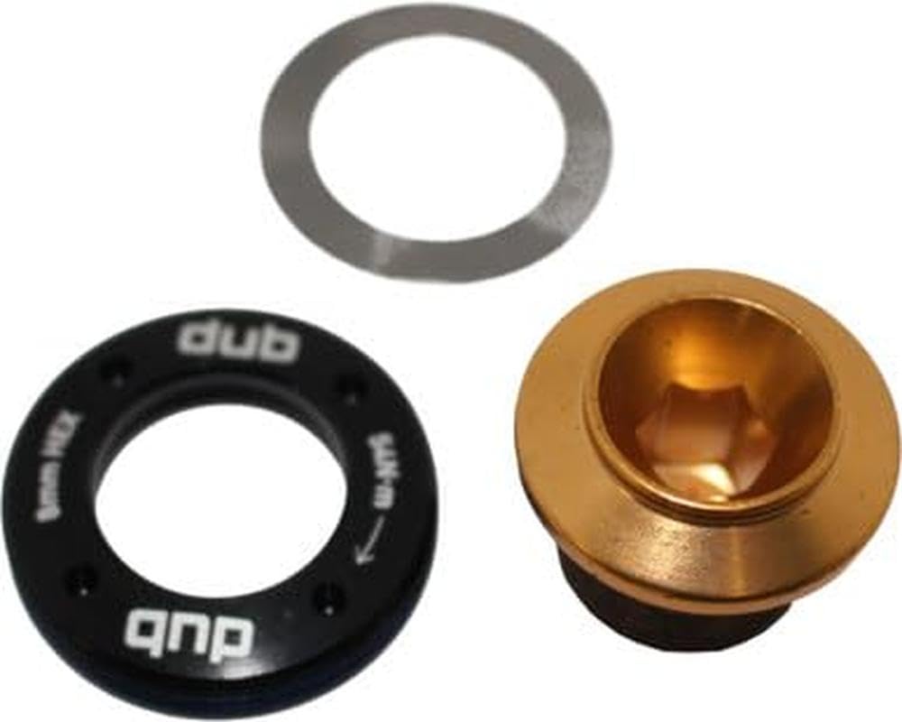 SRAM/ Truvativ Dub M18 Crank Bolt and M30 Self-Extracting Cap, Gold