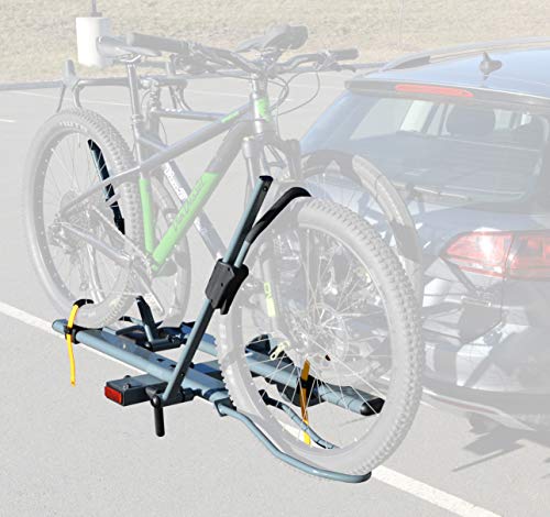 Capstone Car Racks and Bicycle Accessories Elite 2.0 Hitch Rack for 2 Bikes, Gray