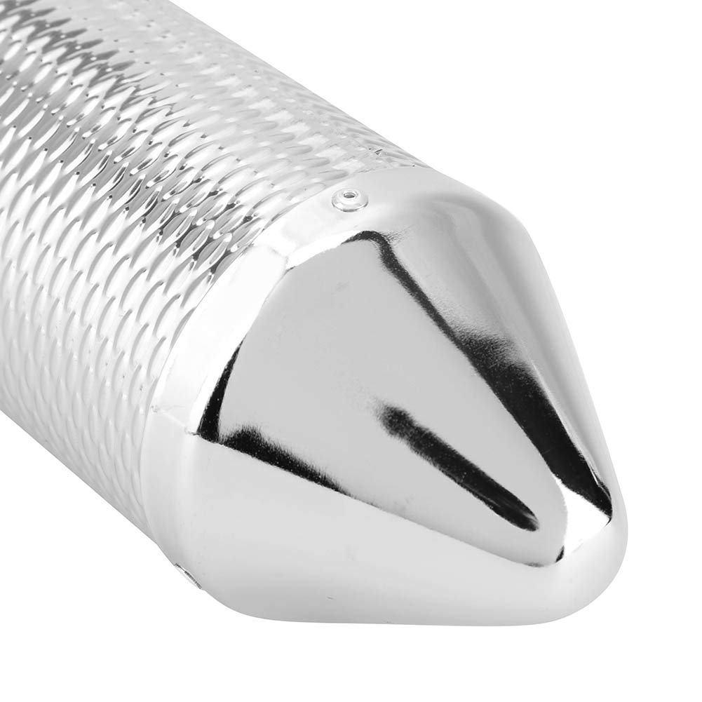 Stainless Steel Guiro Percussion Instrument Musical Percussion Instrument with Scraper